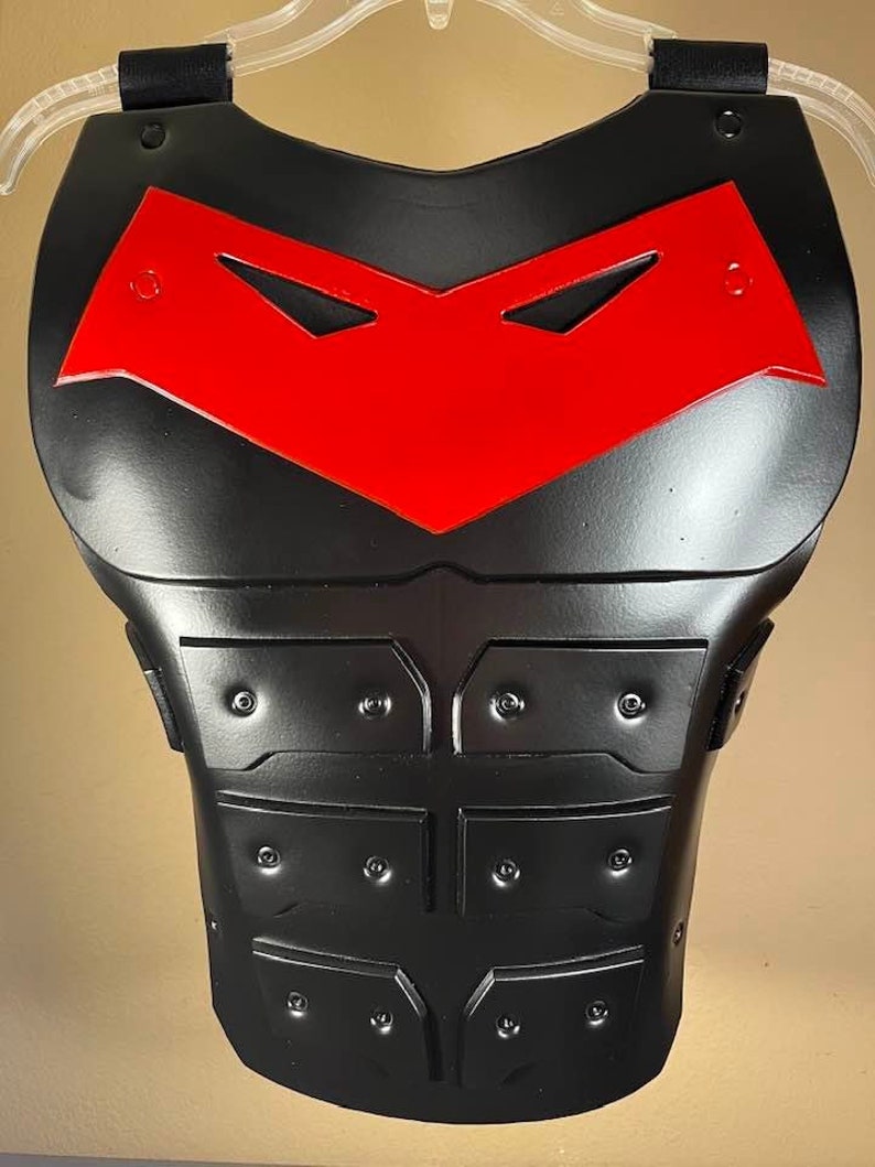 Red Hood Outlaw Chest Armor: Jason Todd Costume Halloween - Etsy
