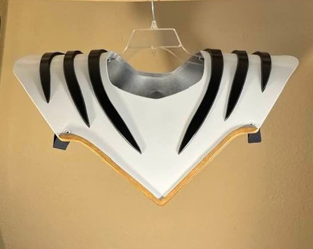 White Dino Thunder Ranger Chest Armor. Adjustable Straps. - Etsy