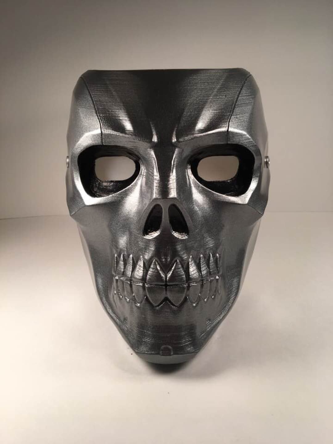 Taskmaster Mask: Dark Steel, Marvel - Etsy
