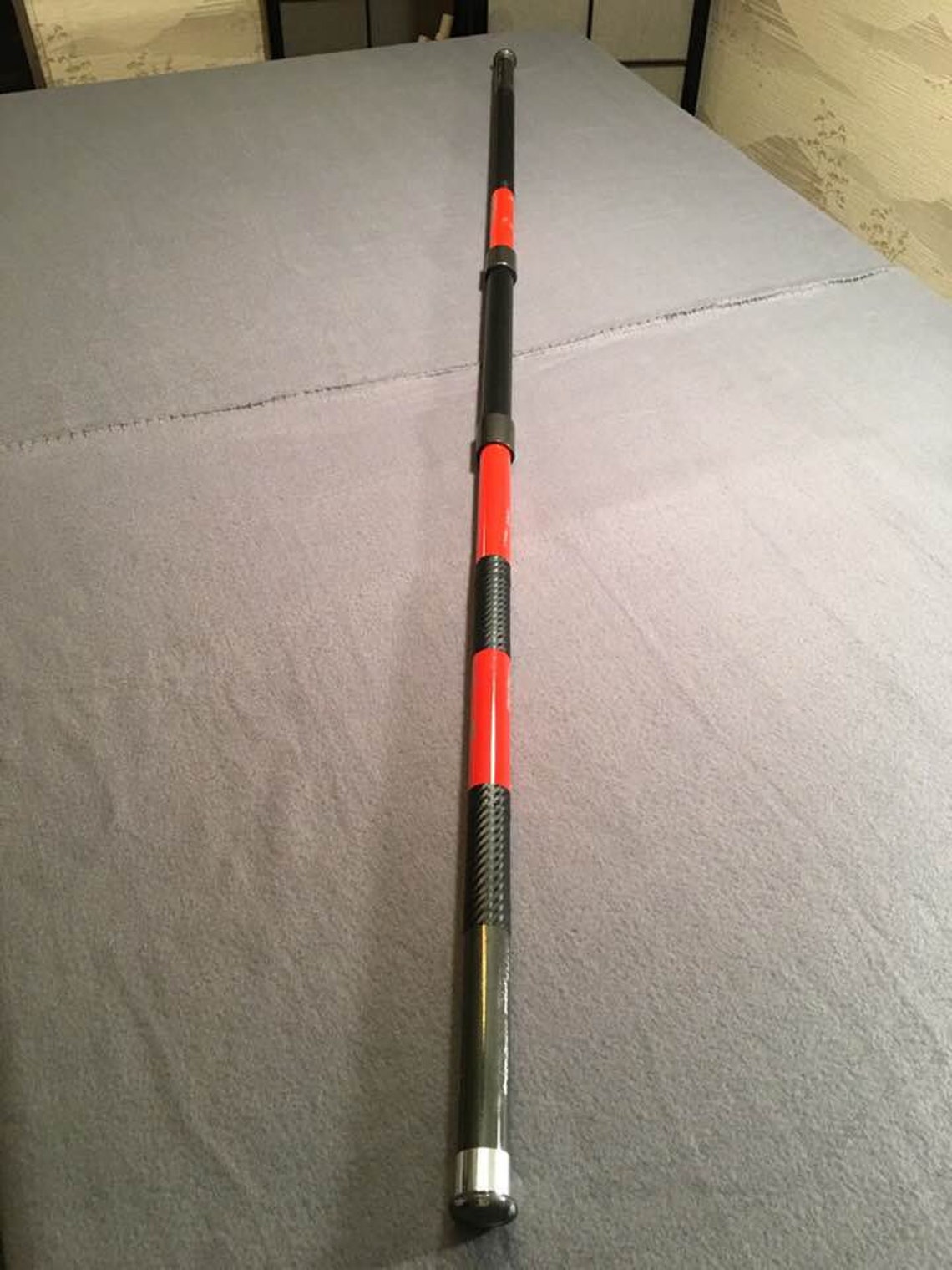 Deathstroke Cosplay Collapsible Bo Staff Leather Grip - Etsy
