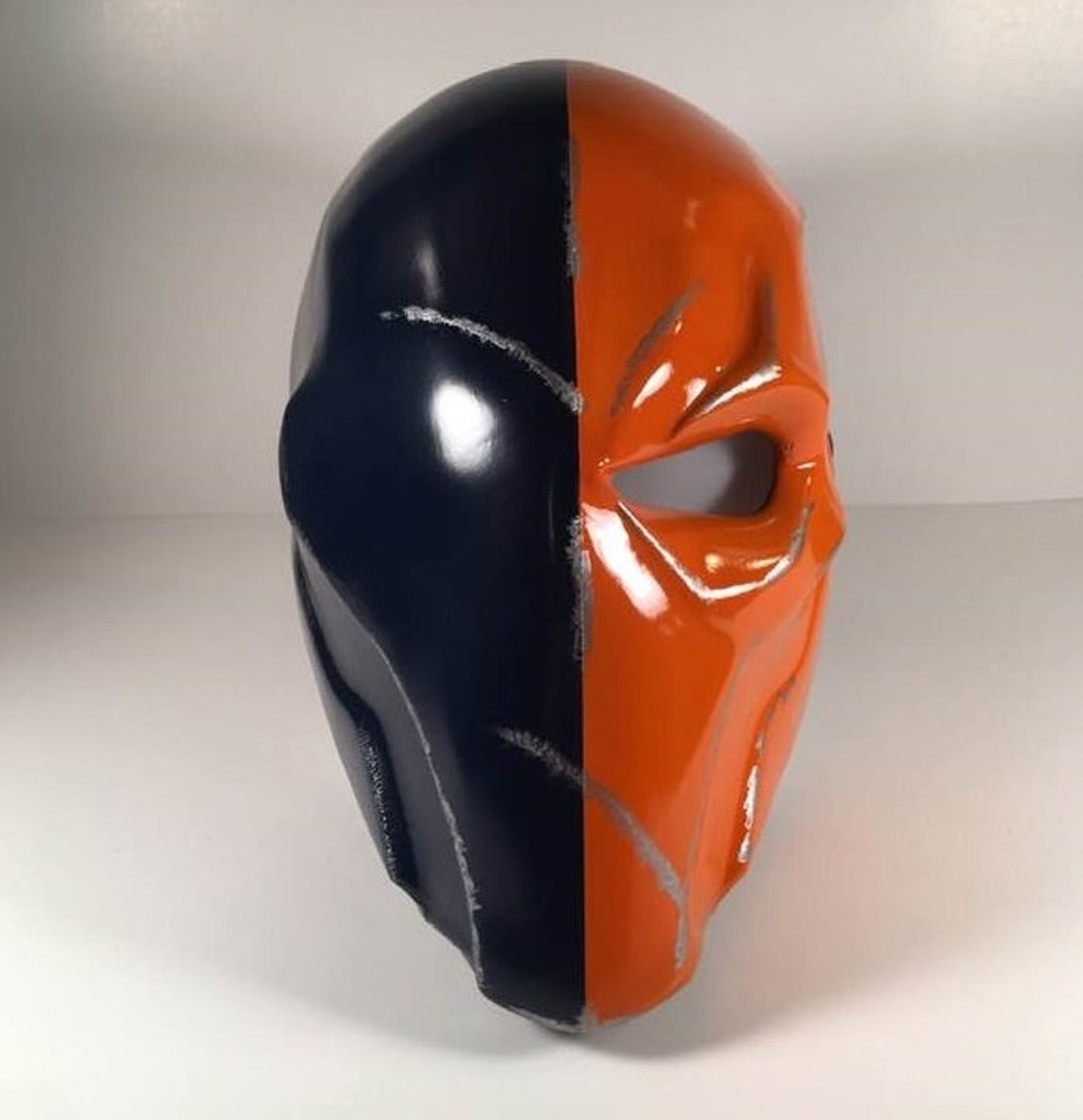 Deathstroke Helmet Mask and Backplate. Cosplay Costume. - Etsy