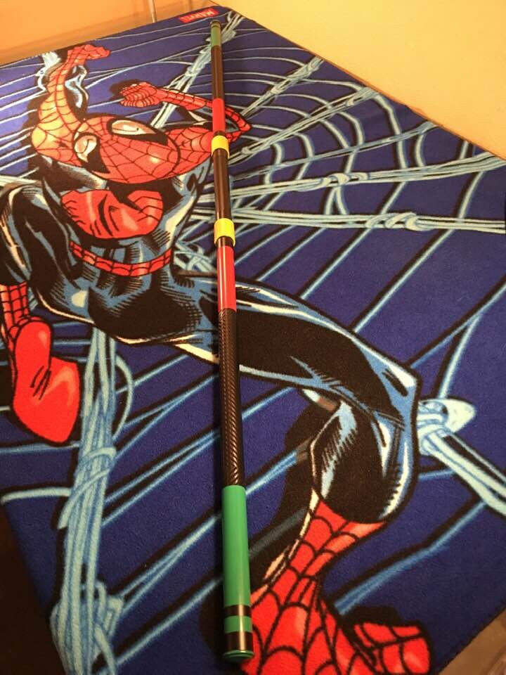 Robin Collapsible Bo Staff Leather Grip Costume Cosplay Comics Etsy