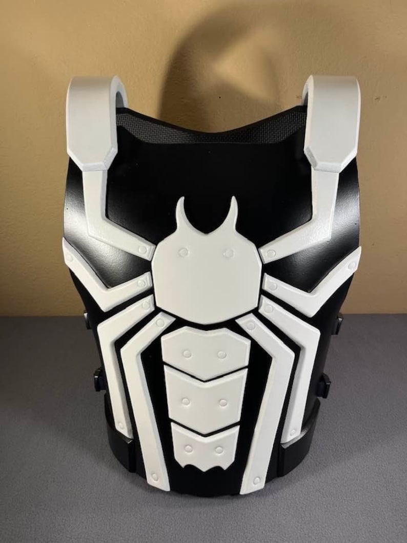 Agent Venom Chest Armor Marvel Costume Cosplay Tactical Vest - Etsy