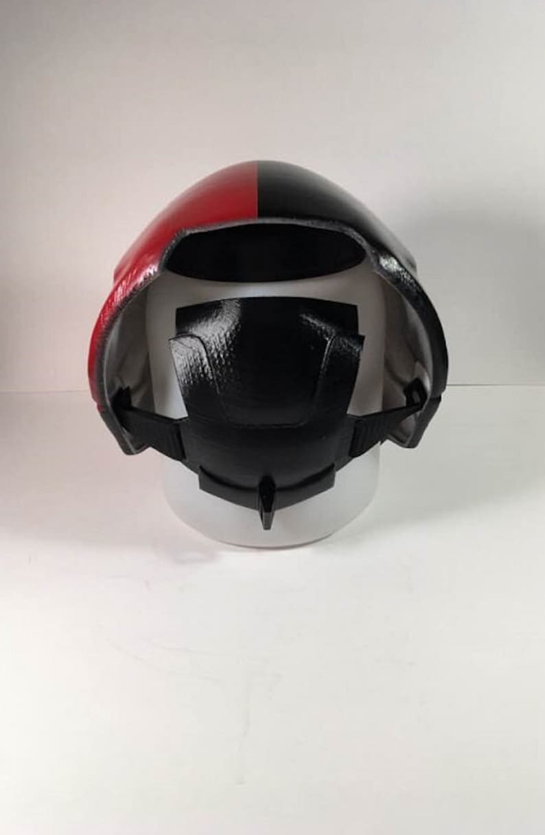 Deadpool Deathstroke Mask Mashup Cosplay Costume Helmet Backplate White ...