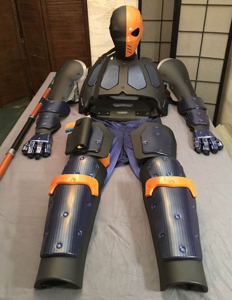 Deathstroke Cosplay Costume Full Armor and Helmet Set Based | Etsy