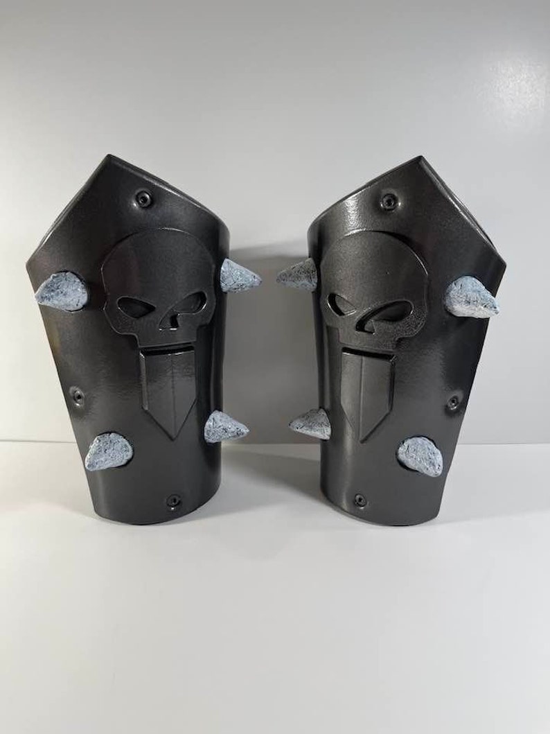 Skeletor Forearm and Shin Armor Set. Heman Masters of the - Etsy