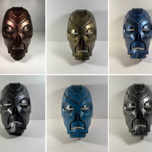 Dragon Priest Mask Rahgot Turquoise (blue-green), Gold Version Skyrim ...