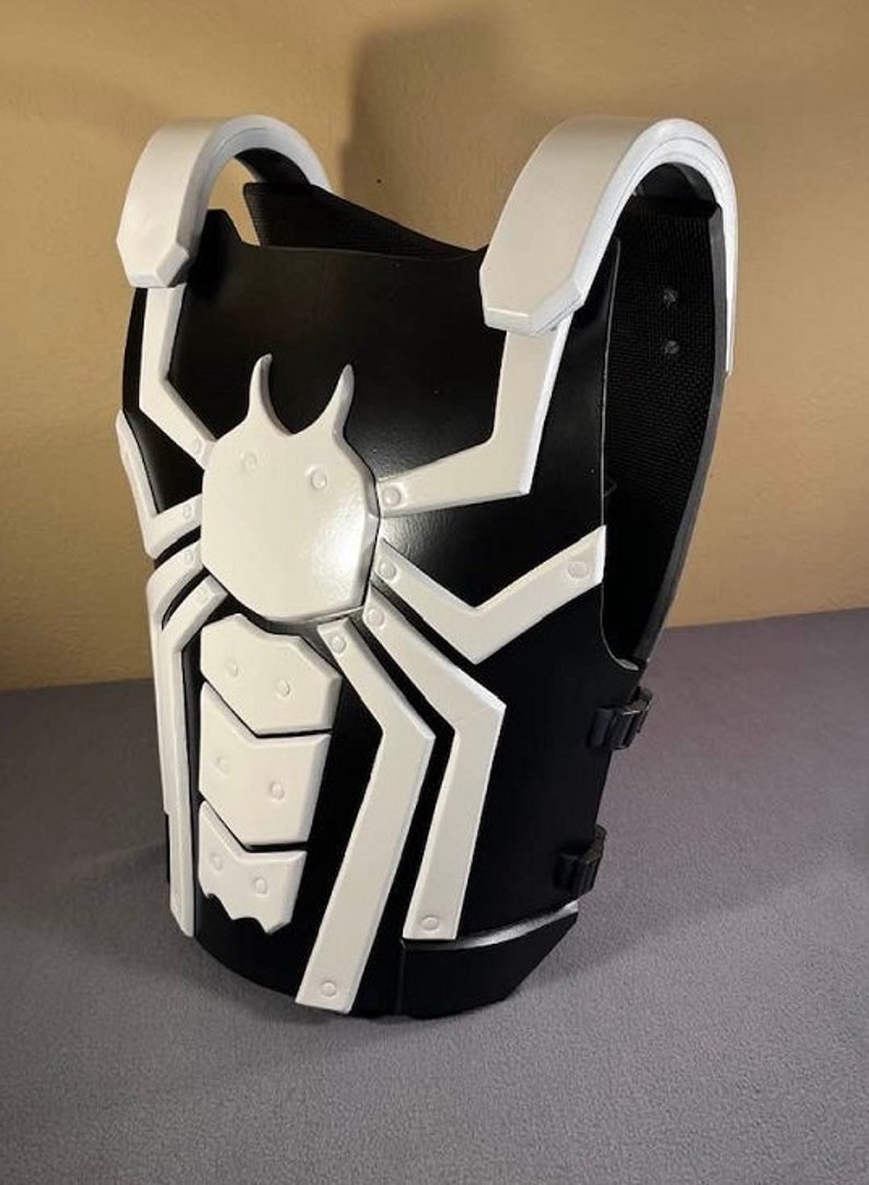 Agent Venom Chest Armor Marvel Costume Cosplay Tactical Vest - Etsy