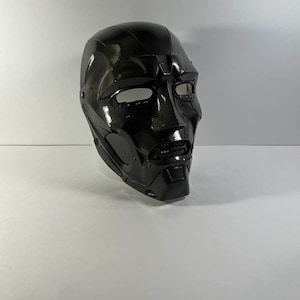 Dr Doom Mask Variant Cosplay Doctor Metallic Black Stainless Steel ...