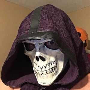 Skeletor Ghost Rider Skull Mask. Mask Comes Painted. Adjustable Strap ...