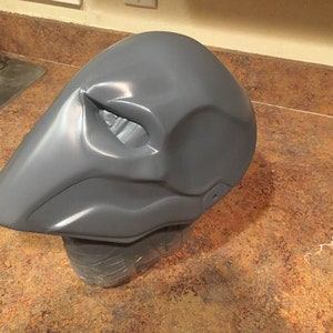 Deathstroke / Slade Mask and Back-plate Primed and Sanded and Ready to ...