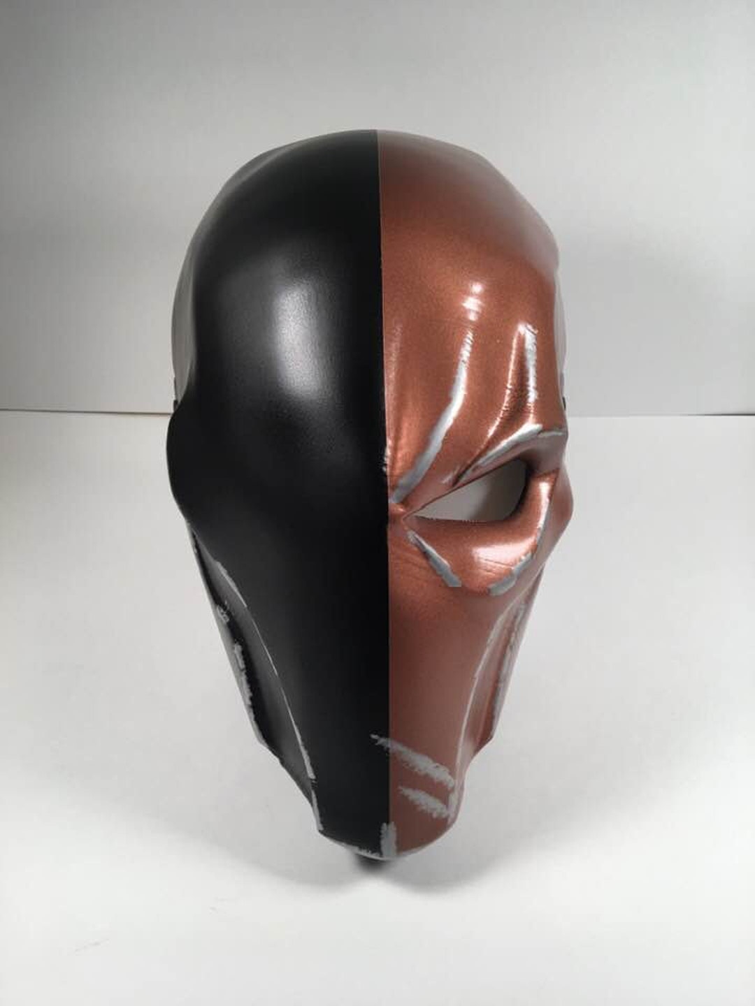 Deathstroke Helmet Mask and Backplate Cosplay Costume Comics Halloween ...