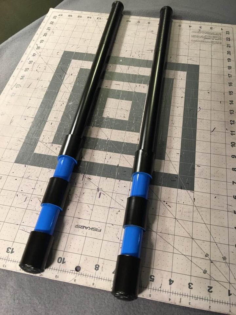 Nightwing Escrima Sticks / Batons Each One is 26 Long - Etsy