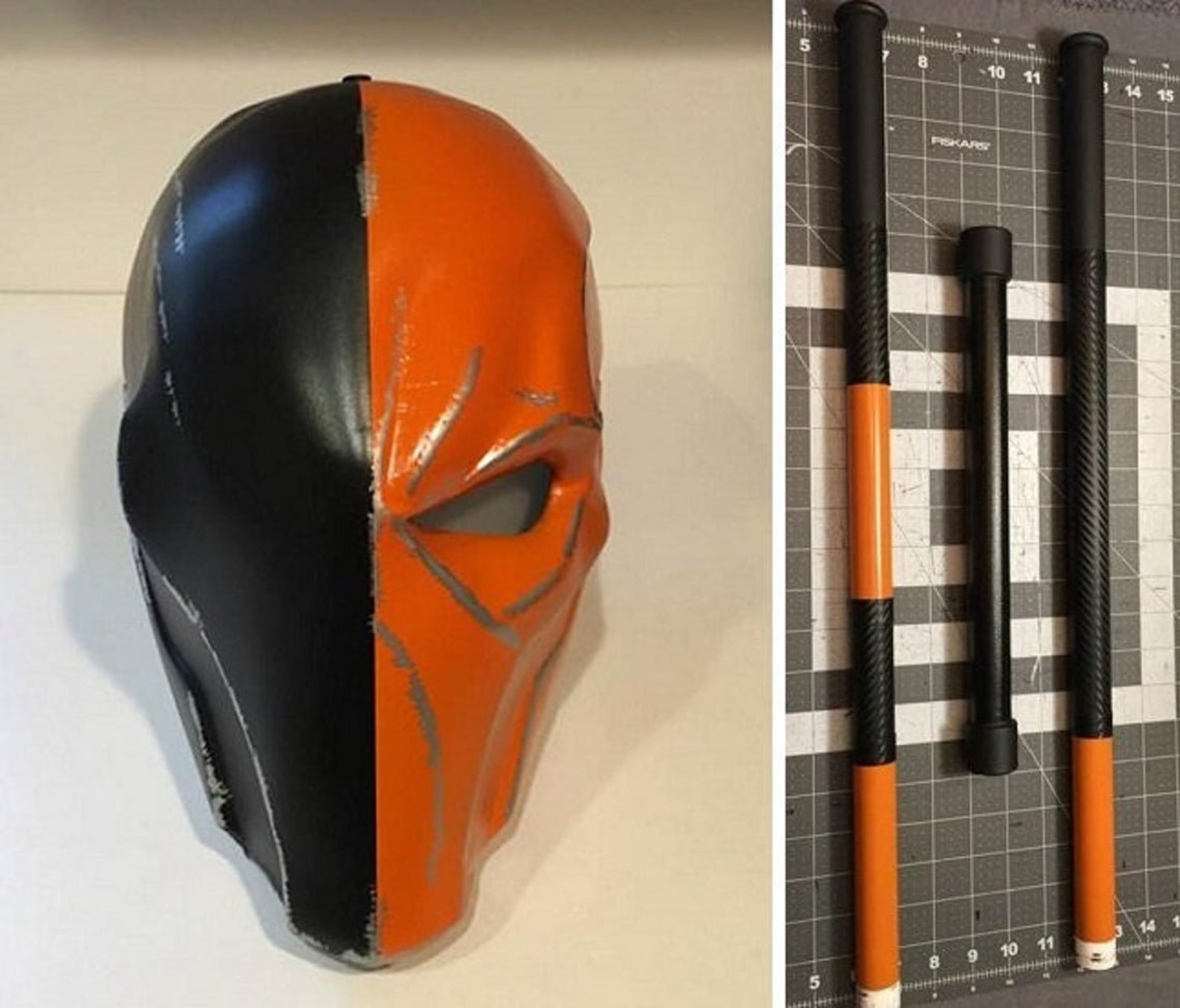 Deathstroke Combo Set Cosplay Chest Vest Body Armor & Mask | Etsy