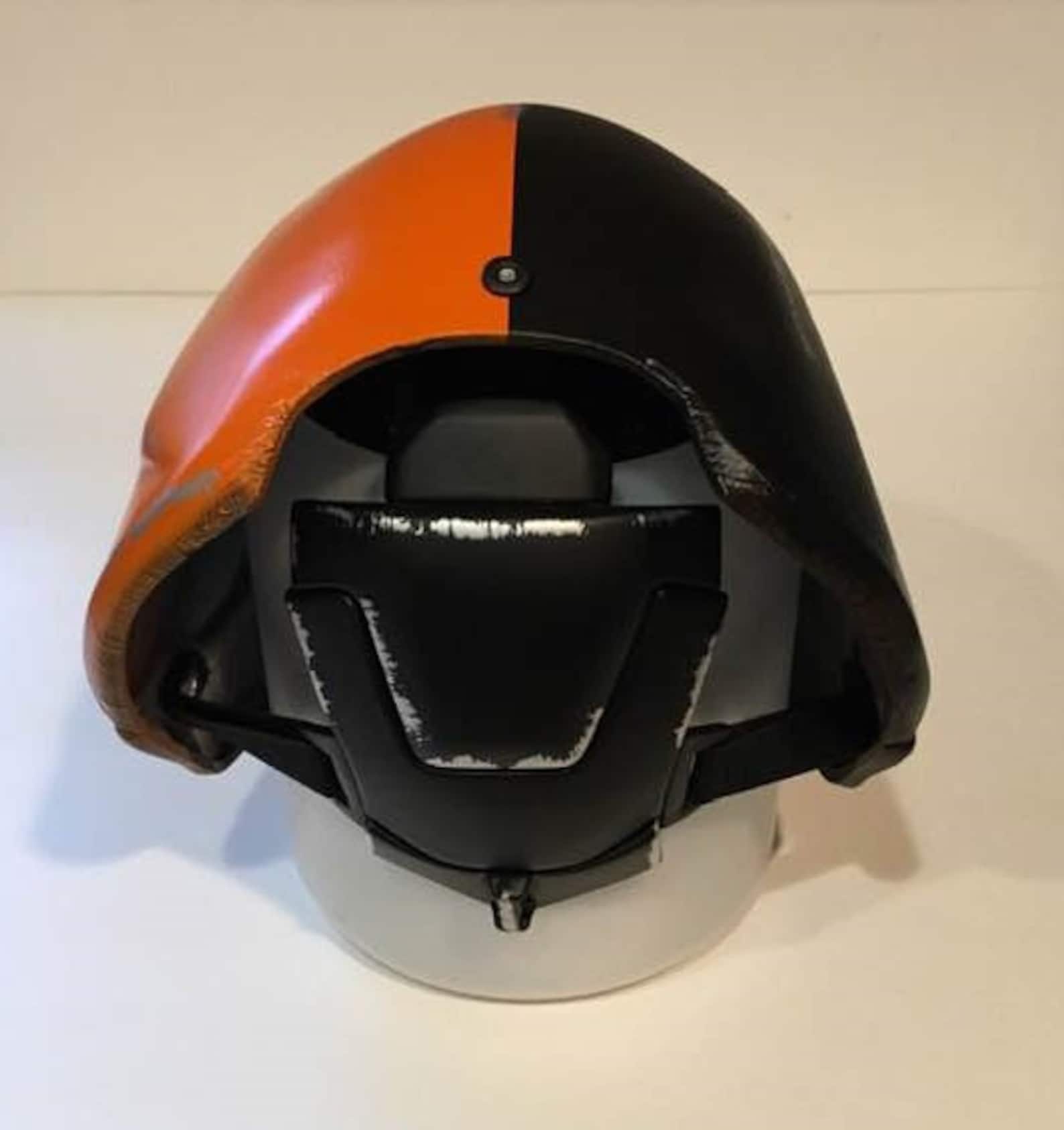 Deathstroke Helmet Mask and Backplate Comes Painted Costume Cosplay ...