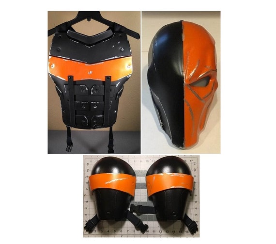 Deathstroke Cosplay Set: Chest Armor Mask and Shoulders. - Etsy