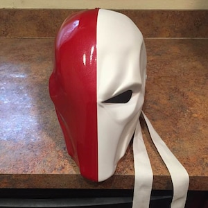 Deathstroke Helmet Mask and Backplate. Cosplay Costume. - Etsy