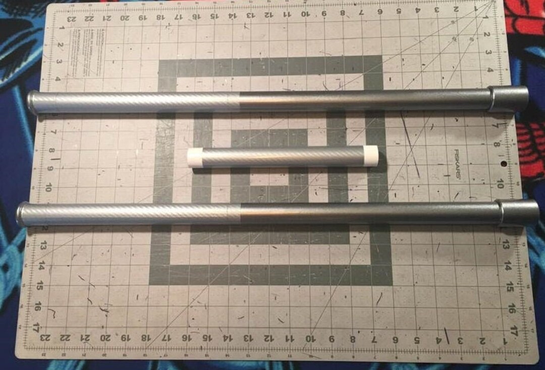Black Canary Bo Staff: 5' Silver Carbon Fiber Wrap, Collapsible Design ...