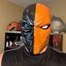 Deathstroke Reaper Version Half Skull Helmet Mask and Backplate Ninja ...