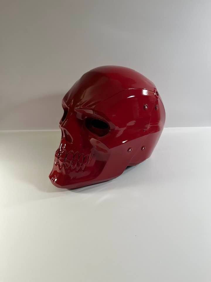 Red Skull FULL HELMET Front and Back Mask Comes Painted Marvel | Etsy