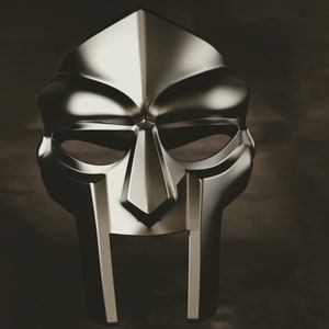 MF Doom Gladiator Mask Dark Steel (silver) Costume Halloween - Etsy