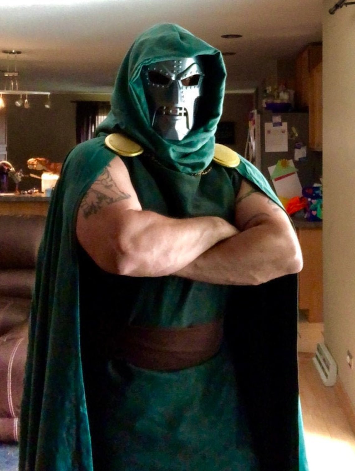 Dr Doom Mask Cosplay Doctor Fantastic Four Marvel DC Comics - Etsy