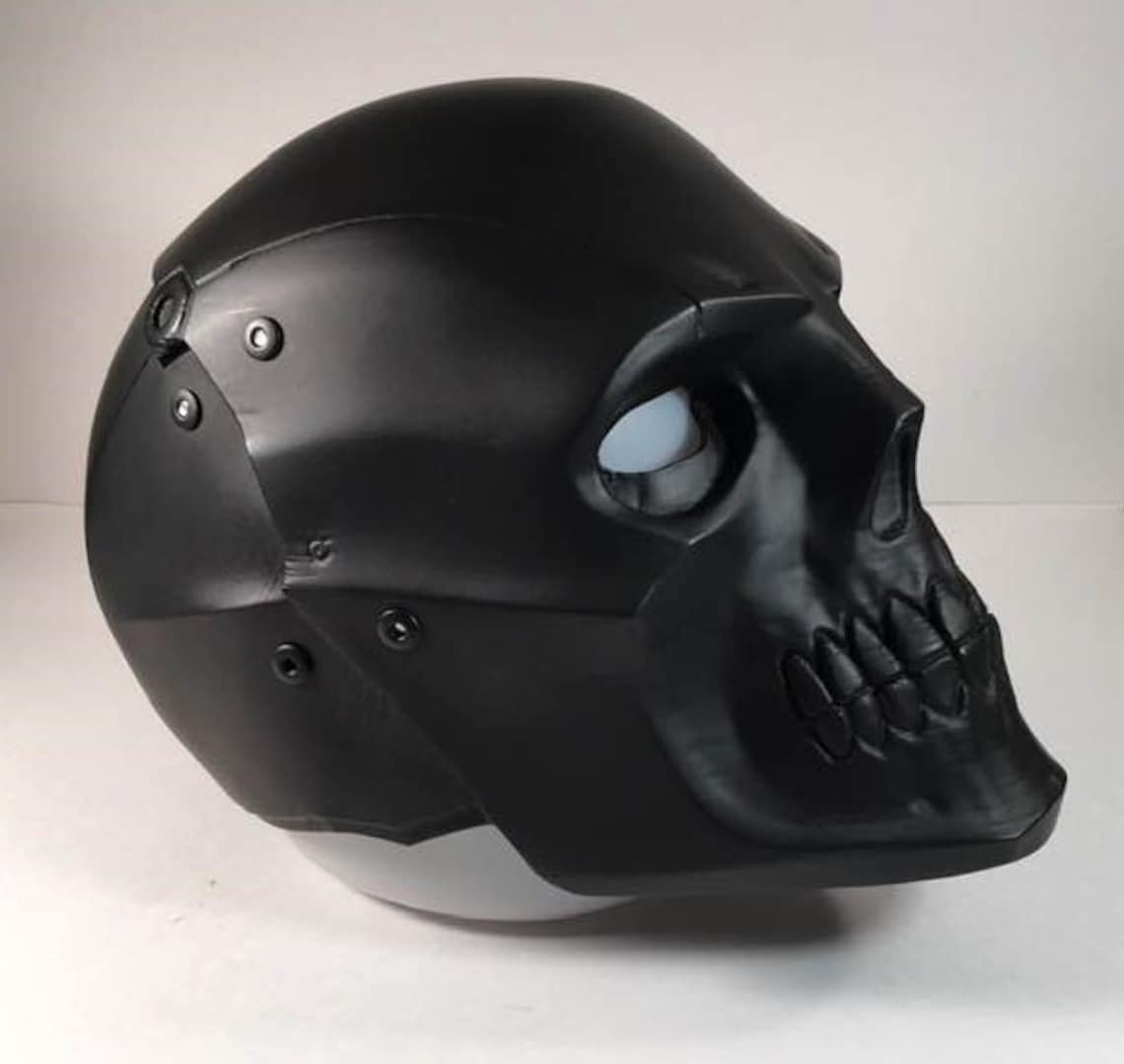 Red Skull Full Helmet front and back Mask comes painted Marvel | Etsy