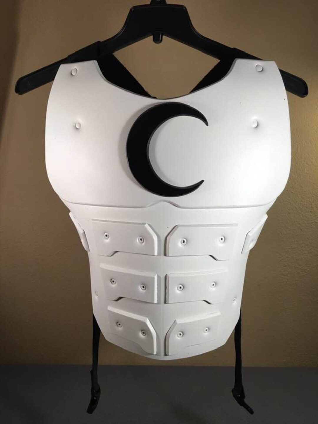 Moon Knight Moonknight Cosplay Body Armor Chest Vest Black Moon Marvel ...