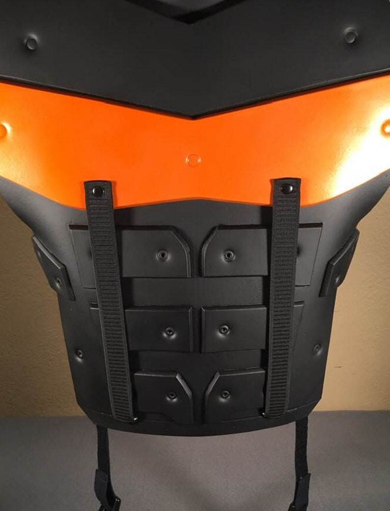 Deathstroke Cosplay Costume Slade Body Armor Black/ Orange | Etsy