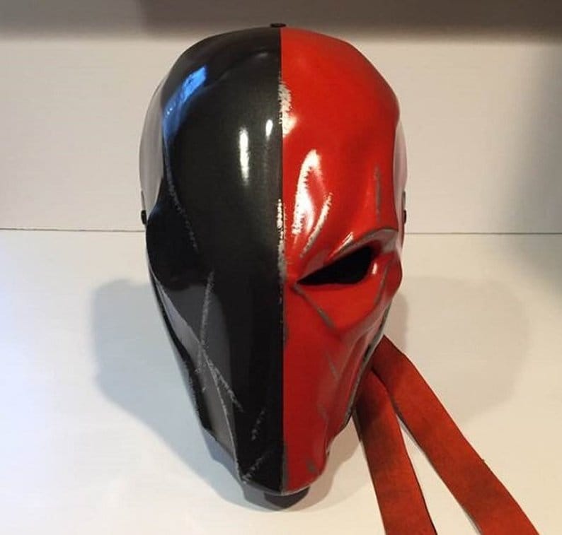 Deathstroke Cosplay Costume Full Armor and Helmet Slade Comics ...