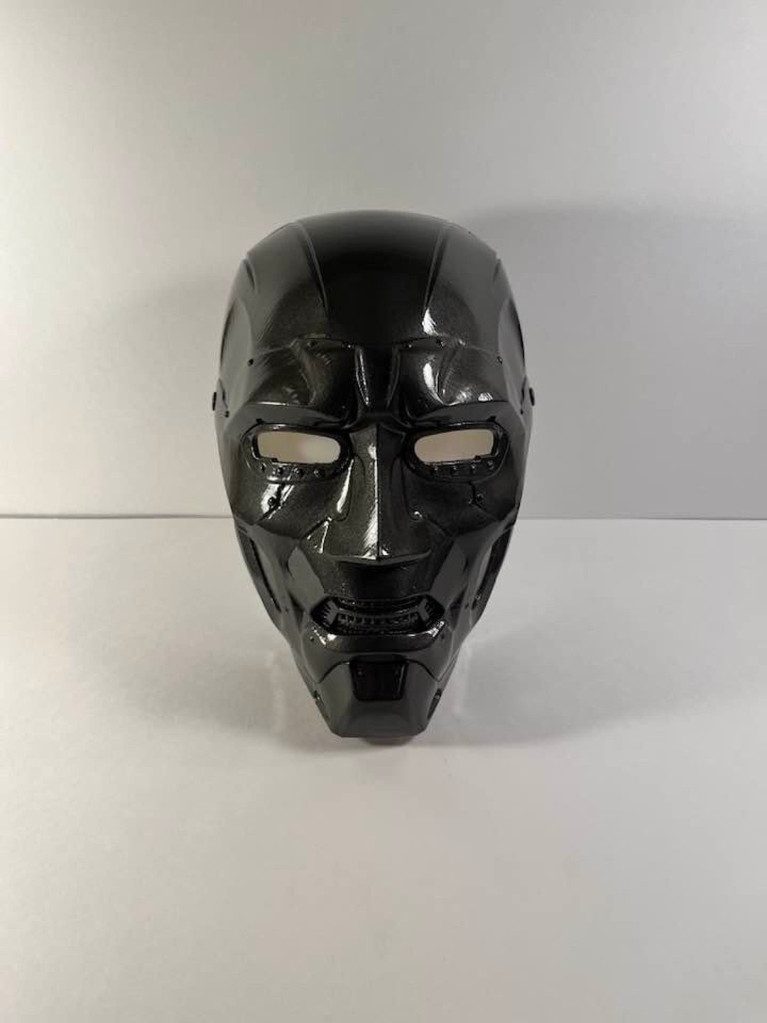 Dr Doom Mask Variant Cosplay Doctor Metallic Black Stainless Steel ...