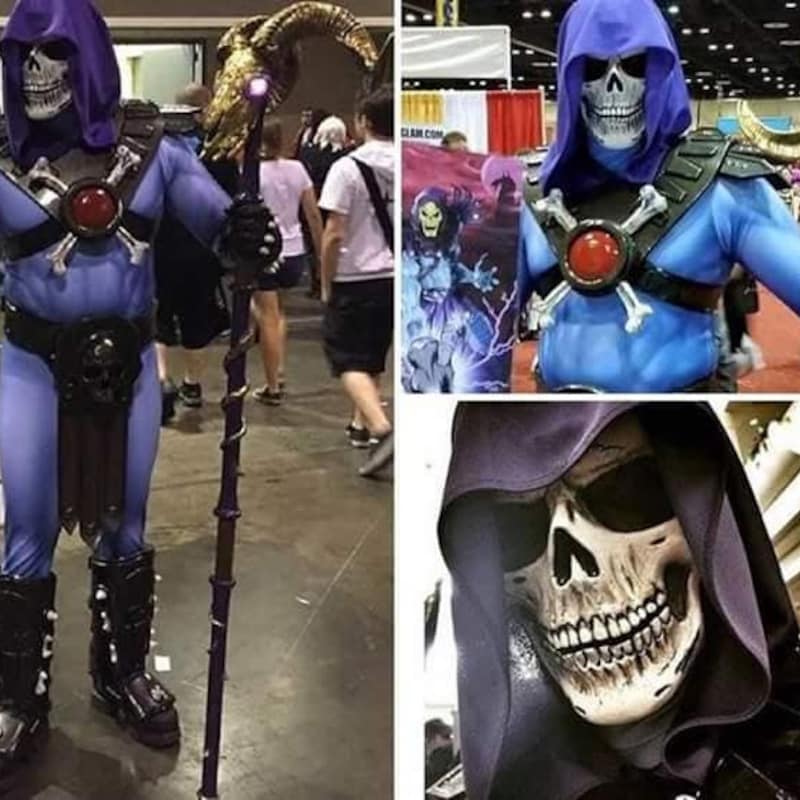 Skeletor Costume - Etsy