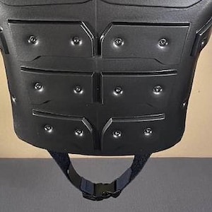 Red Hood Cosplay Armor: Gunmetal & Crimson Chest Vest - Etsy