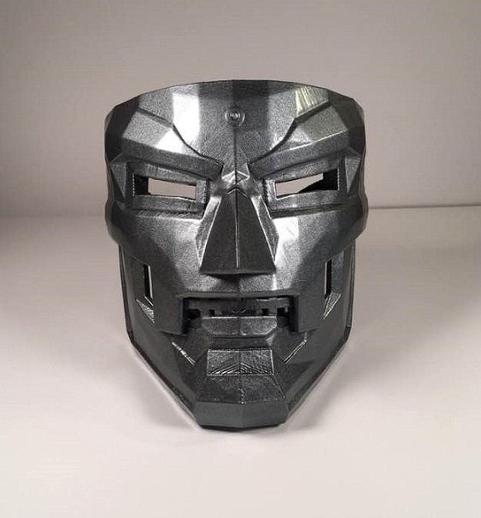 Dr. Doom Mask: Dark Steel Variant, Costume Halloween - Etsy