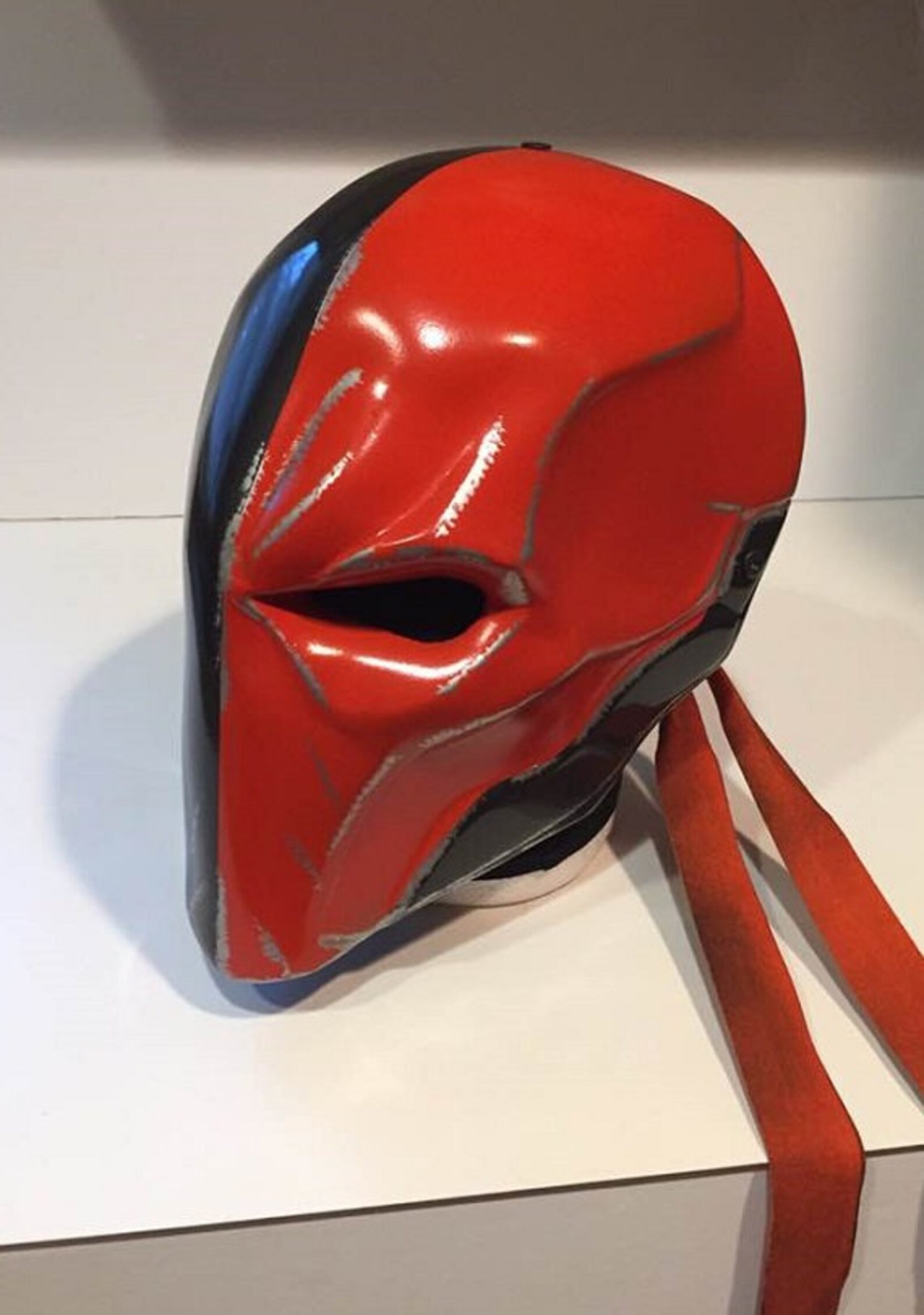 Deathstroke Helmet Mask and Backplate. Cosplay Costume. - Etsy