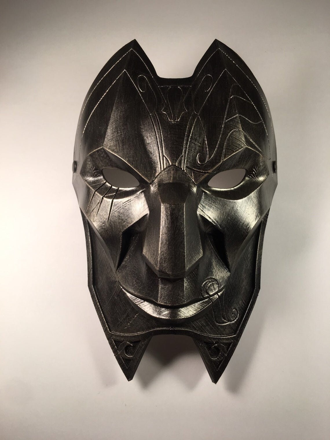 Jhin Mask From League of Legends Gunmetal Color With - Etsy