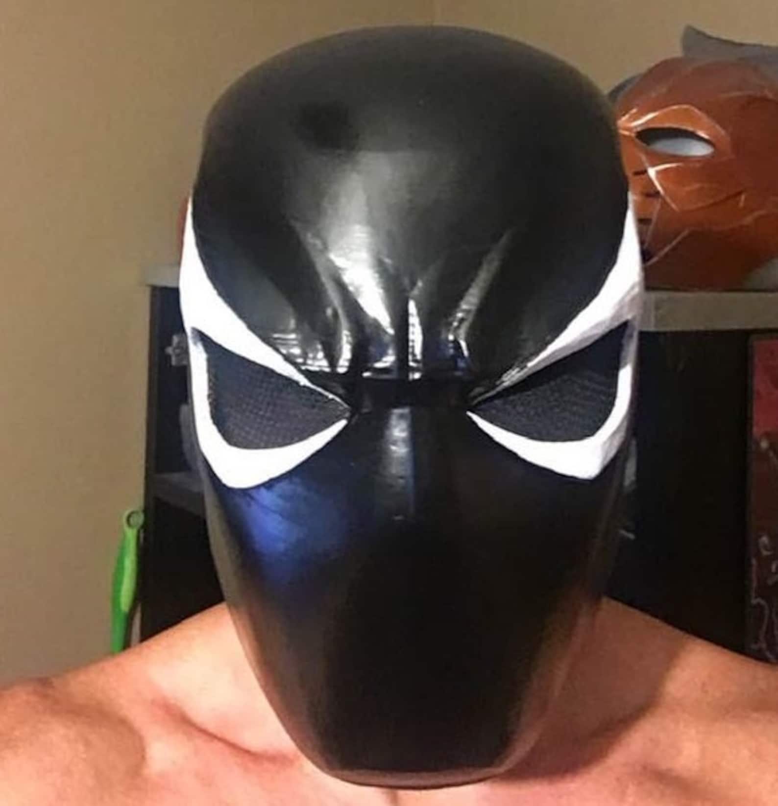 Agent Venom Mask Cosplay Costume Halloween - Etsy