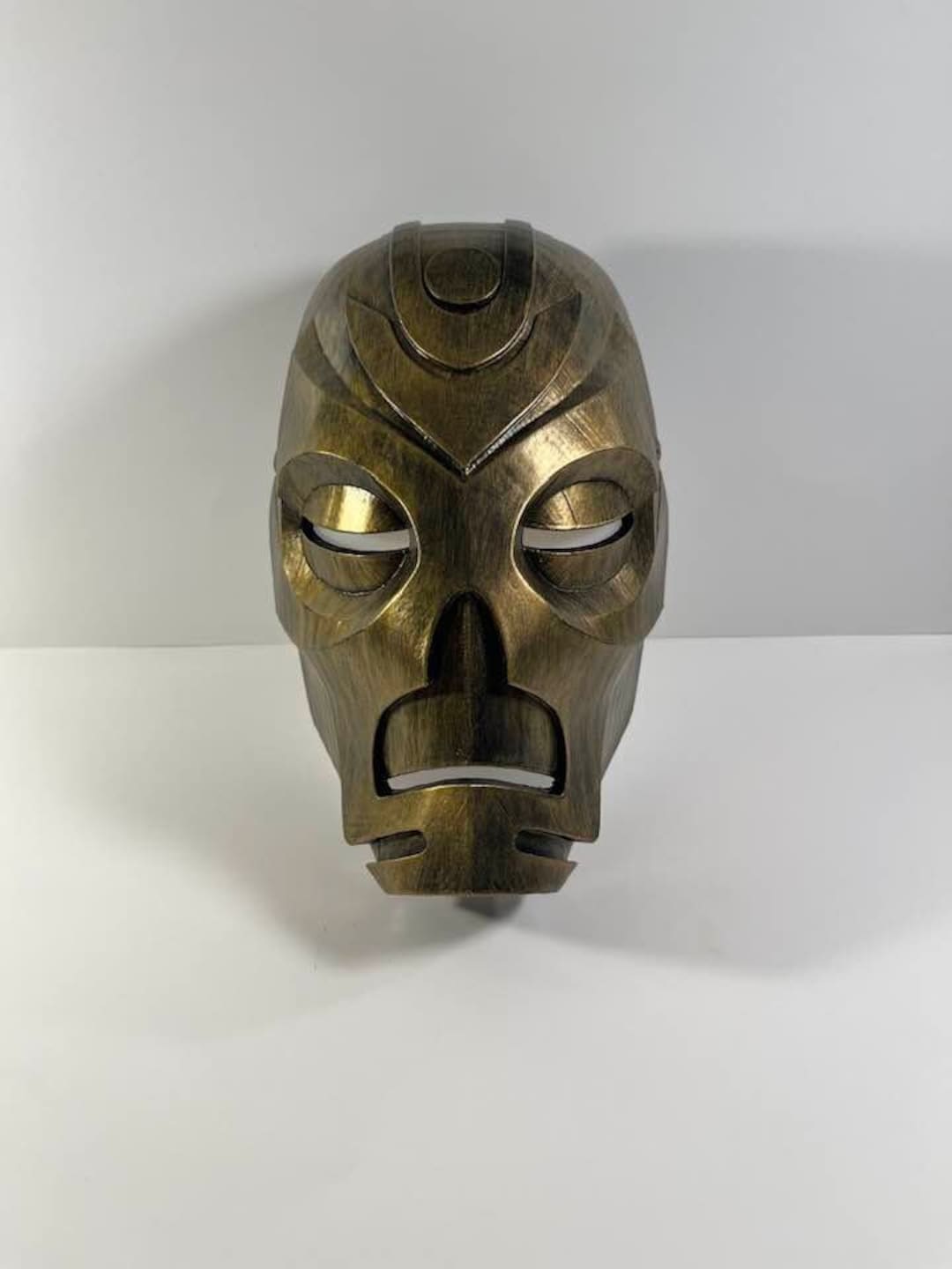 Dragon Priest Mask Krosis Gold Version Skyrim Elder Scrolls Cosplay - Etsy