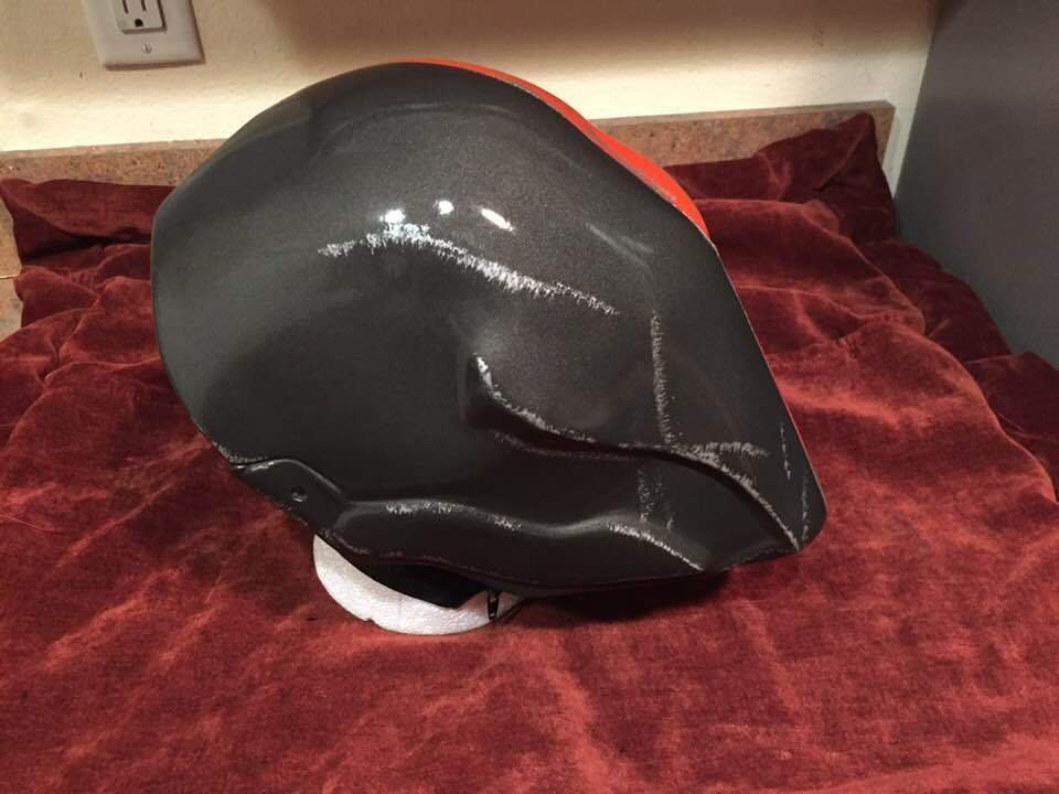 Deathstroke Helmet Mask and Backplate. Cosplay Costume. - Etsy