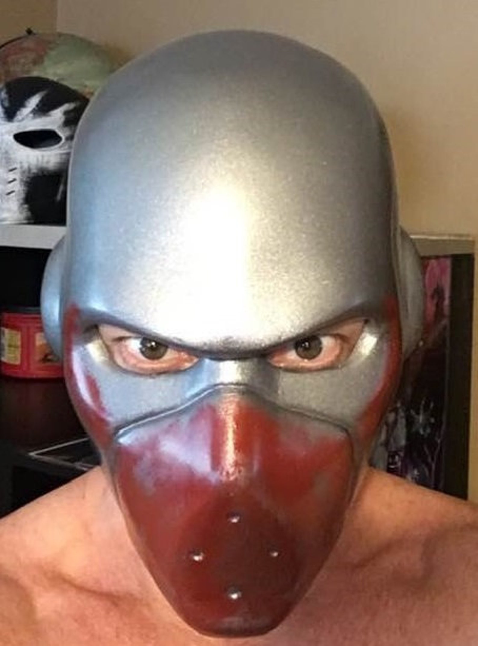 Azrael Mask Game Version Helmet Costume Cosplay Comics - Etsy