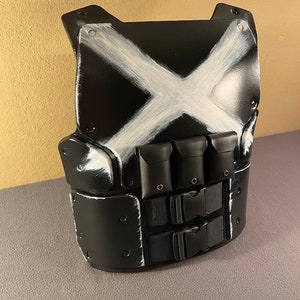 Crossbones Helmet & Chest Armor Set: Winter Soldier Cosplay Costume - Etsy
