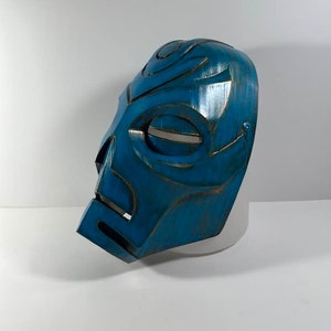 Dragon Priest Mask Rahgot Turquoise (blue-green), Gold Version Skyrim ...