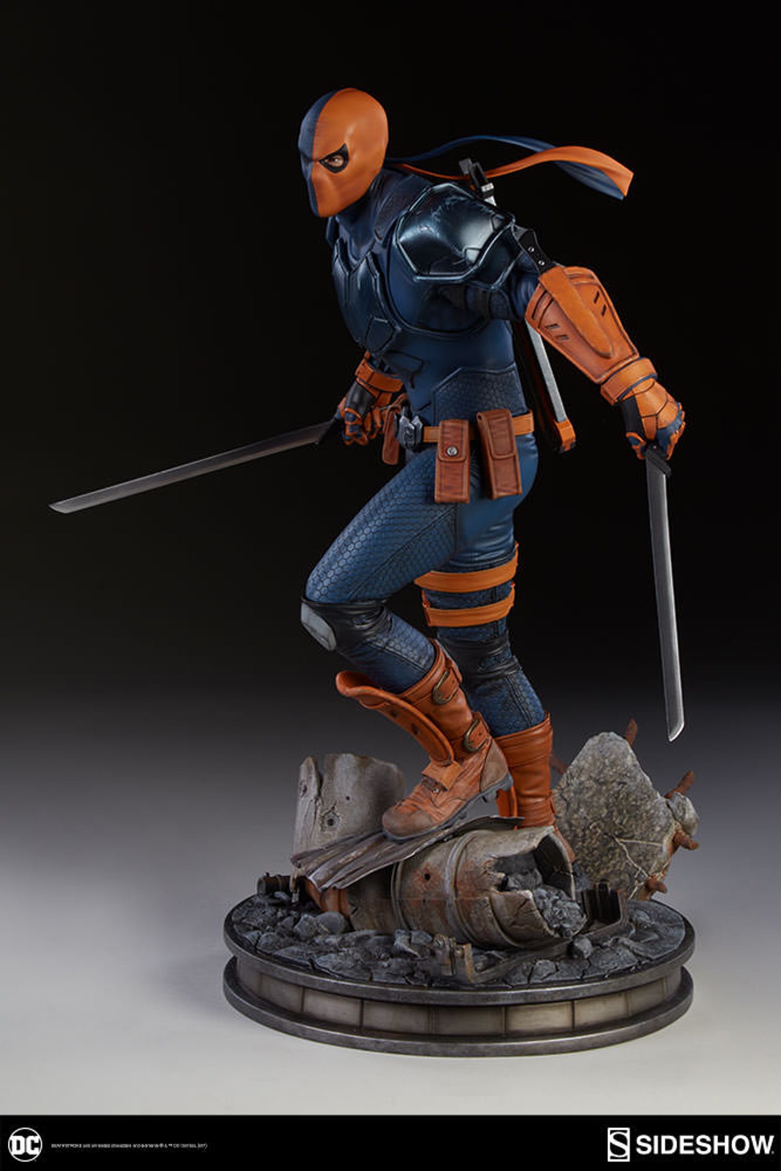 Deathstroke Cosplay Costume SET Mask and Collapsible Bo Staff - Etsy