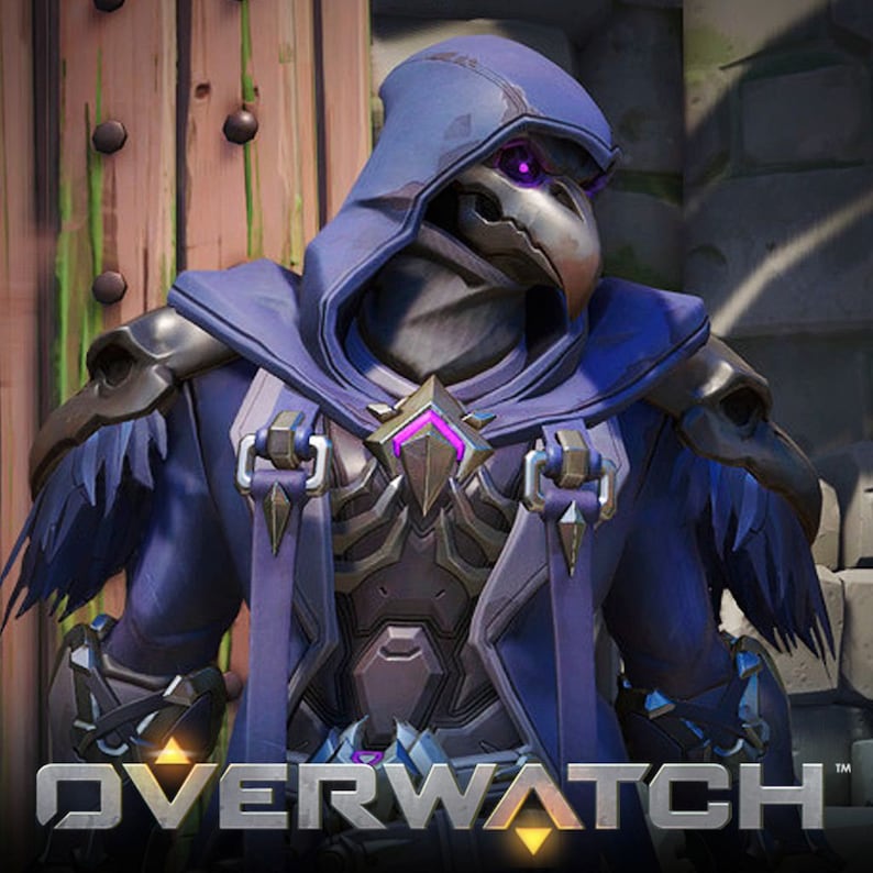 Reaper Nevermore Mask Overwatch Plague Doctor - Etsy