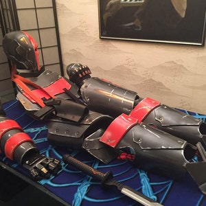 Deathstroke Cosplay Costume Full Armor and Helmet Slade Comics ...