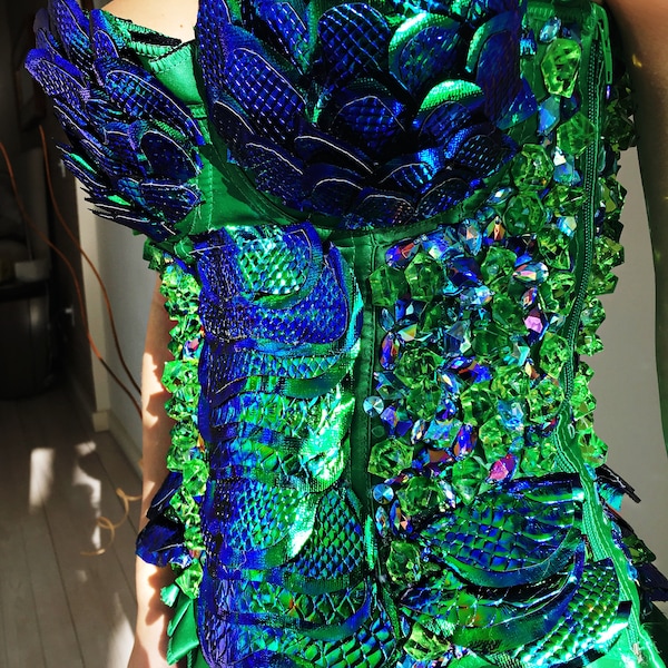 Rhinestone Corset - Etsy