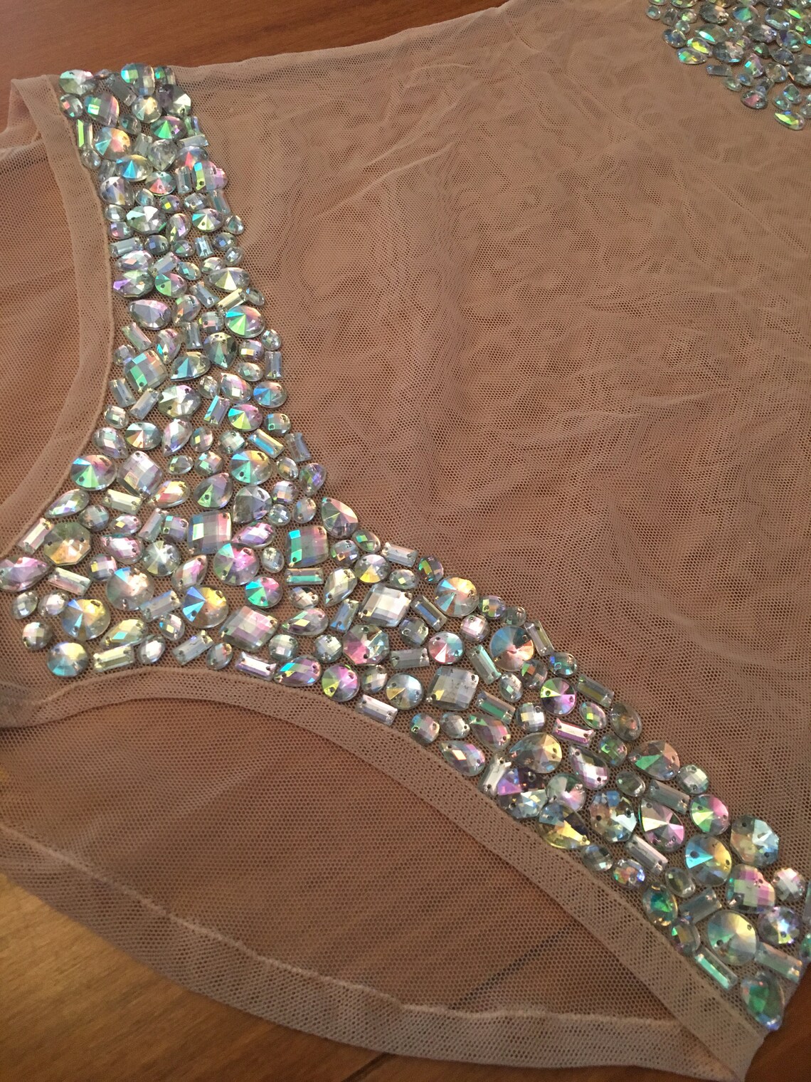 Ab Swarovski Crystal Rhinestone Embellished Bodysuit - Etsy