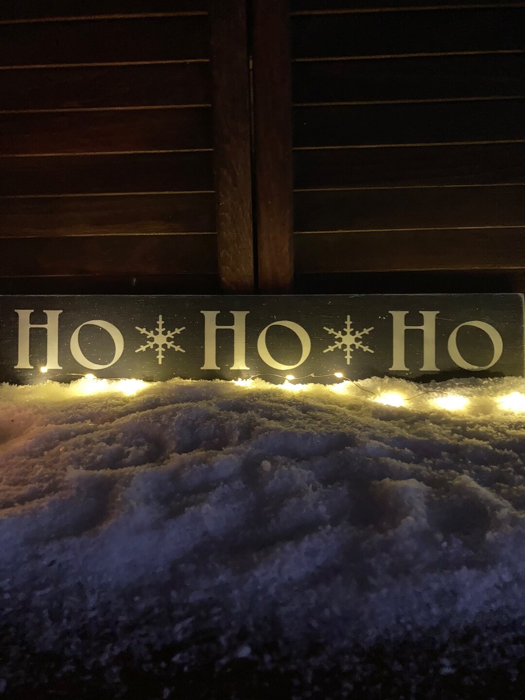 Ho Ho Ho Sign - Etsy