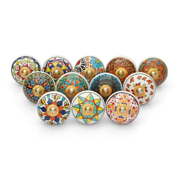 Ceramic Knobs - Etsy