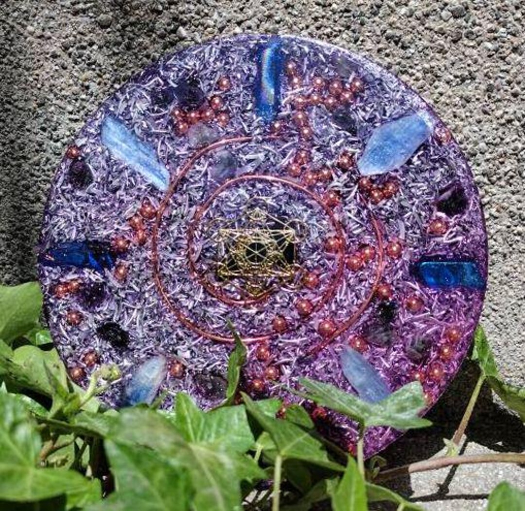 Orgone Energy Sacred Geometry Metatron's Cube Food & Water Charging ...